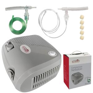 Compressor Nebulizer with Disposable & Reusable Adult Neb Kit ...