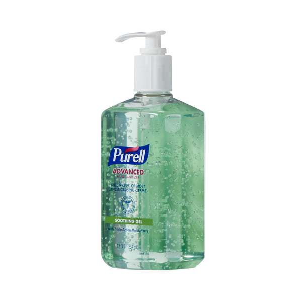 Hand Sanitizer with Aloe Purell® Advanced 12 oz. Ethyl Alcohol Gel Pum ...