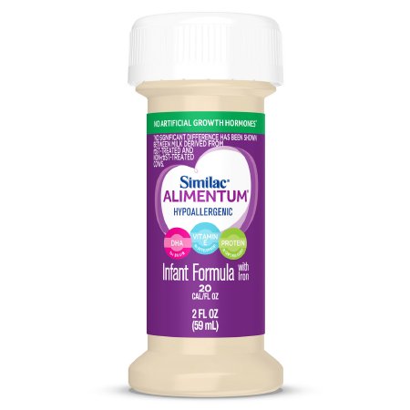 Infant Formula Similac Alimentum 2 oz. Bottle Liquid Food Allergies ...