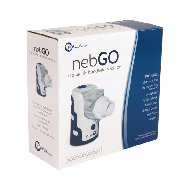 nebGO Handheld Mesh Nebulizer - discountmedicalsupplies.com