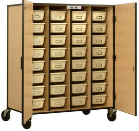 50-inch Emergency Supplies Storage System (with casters) for Evacuation ...