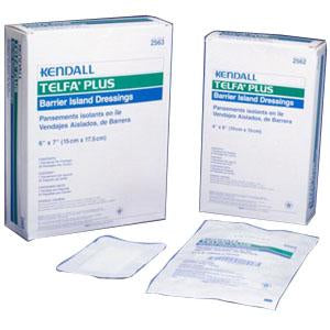 Telfa Plus Barrier Island Composite Border Dressing by Covidien ...