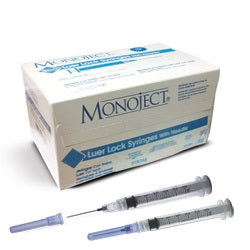 Monoject SoftPack Luer Lock Tip Syringe by Kendall ...