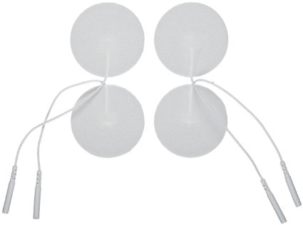 Current Solutions 2" Round Foam Electrodes by Roscoe Medical - Package ...
