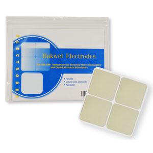 Premium Biostim Electrodes for Garments, 2.0" x 2.0" by Roscoe Medical ...