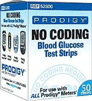Prodigy No Coding Test Strip NFRS by Prodigy Diabetes Care ...