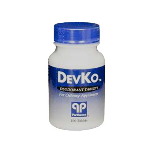 DevKo Charcoal Deodorant Tablets by Parthenon Co Inc - Bottle of 100 ...