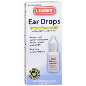 Leader Ear Wax Removal Drops 0.5 oz by Cardinal Health ...