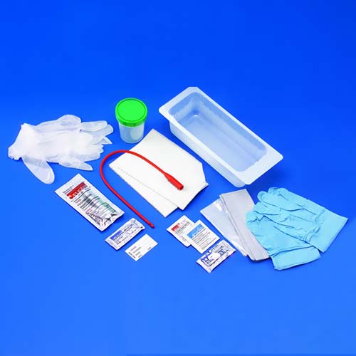 Teleflex Medical Inc Rusch® Urethral Catheterization Tray With Red Rub ...